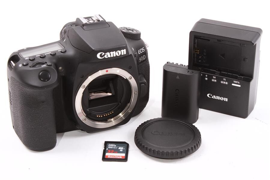 Used Canon EOS 90D Digital SLR Camera Body - Green Mountain Camera